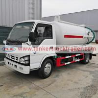 China ISUZU 4X2 6000liters Sewage Collection Truck for Waste Management for sale