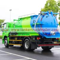 China ISUZU 4x2 10CBM Vacuum Tanker Sewer Suction Truck for sale for sale