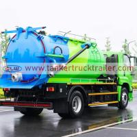 China ISUZU 4x2 10CBM Vacuum Tanker Sewer Suction Truck for sale for sale