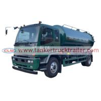 China ISUZU 4x2 FTR 14000 litres Sewage Tanker Truck for Sierra Leone for sale
