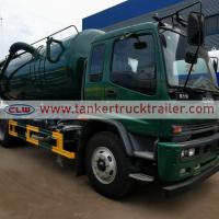 China ISUZU 4x2 FTR 14000 litres Sewage Tanker Truck for Sierra Leone for sale