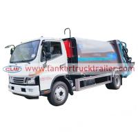 China JAC 4X2 10CBM Rear Loading Refuse Compactor Truck in China for sale