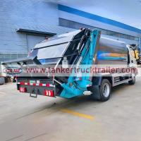 China JAC 4X2 10CBM Rear Loading Refuse Compactor Truck in China for sale