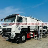 China Sinotruck HOWO V7 6x4 15000 liters Vacuum Sewage Suction Tanker Truck for Waste Management for sale