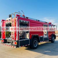China ISUZU 4X2 5CBM Water Tank 1CBM Foam Tank Fire Truck for Municipal Fire Fighting for sale