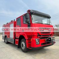 China I-VECO 4X2 LHD 8CBM Fire Fighting Truck for Urban Fire Protection and Rescue for sale