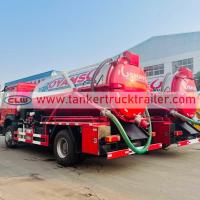 China Sinotruk HOWO 4x2 12000 litres Italy Moro Pump Vacuum Sewage Tank Truck for Sale for sale