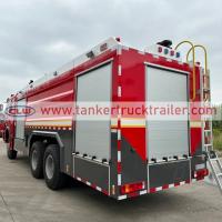China HOWO 6X6 14CBM Fire Fighting Truck for Long-Distance Fire Suppression for sale