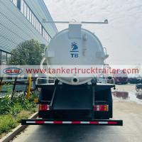 China Sinotruk HOWO 4x2 10000 liters Vacuum Sewage Suction Truck for Wastewater Collection for sale