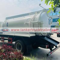 China Sinotruk HOWO 4x2 10000 liters Vacuum Sewage Suction Truck for Wastewater Collection for sale