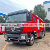 China Foton 6x4 15cbm Water and Foam Emergency Rescue Fire Fighting Truck for sale
