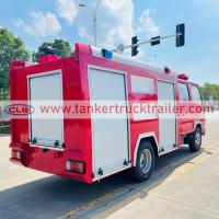 China ISUZU 100P 4X2 1.5CBM Water Tank 0.5CBM Foam Tank Fire Fighting Truck for sale