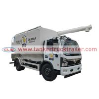 China Dongfeng 4x2 3 tons 6CBM Electric Bulk Feed Truck for Feed Mill for sale