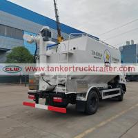 China Dongfeng 4x2 3 tons 6CBM Electric Bulk Feed Truck for Feed Mill for sale