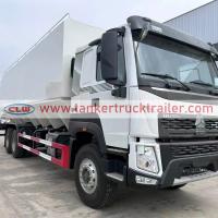 China Sinotruk HOWO 6X4 32CBM 16tons Hydraulic Control Bulk Feed Delivery Truck for sale