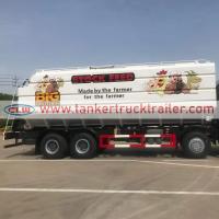 China Sinotruk HOWO 8X4 40CBM 20tons Hydraulic Driven Bulk Feed Truck for Feed Mill for sale