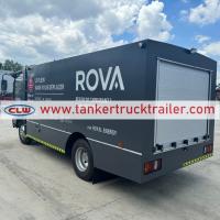 China ISUZU 4x2 5,000L Square Fuel Dispensing Tanker Truck for sale