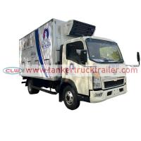China HOWO 4X2 Day-old Chick Delivery Truck for Poultry Farms for sale