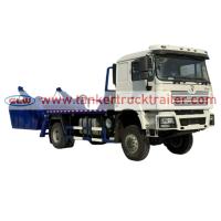 China Shacman 4x2 8Ton 10cbm Skip Loader Truck Garbage Truck for Municipal Cleaning Service for sale
