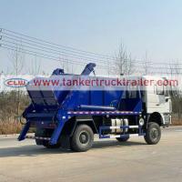 China Shacman 4x2 8Ton 10cbm Skip Loader Truck Garbage Truck for Municipal Cleaning Service for sale