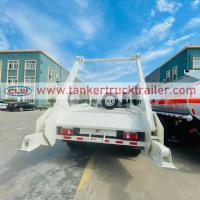 China Sinotruk HOWO Small 4X2 8CBM 10 tons Skip Loader Garbage Truck for Waste Transfer Station for sale