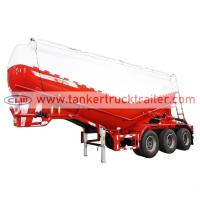China 3 Axles 30cbm 30m3 Bulk Powder Material Semi Trailer for sale