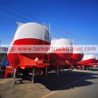China 3 Axles 30cbm 30m3 Bulk Powder Material Semi Trailer for sale