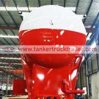 China 3 Axles 30cbm 30m3 Bulk Powder Material Semi Trailer for sale
