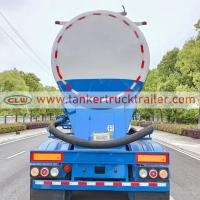 China 3 Axles 60cbm Dry Bulk Pneumatic Cement Tanker Trailer for sale