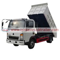 China Factory Supply Sinotruk HOWO 3 Tons Self-Unloading Garbage Truck for sale