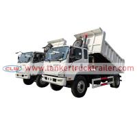 China Small FAW 5 Tons Self-Unloading Garbage Dump Truck for Construction Debris for sale