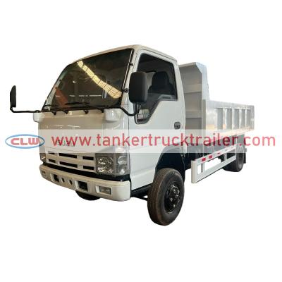 China ISUZU 4x4 Off Road 4WD 3 tons Municipal Dump Garbage Truck for sale