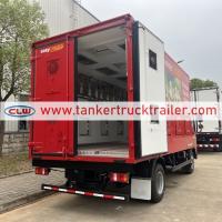 China HOWO 4X2 Chick Transport Truck with Cooling System for sale
