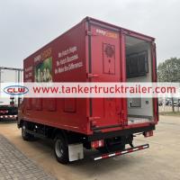 China HOWO 4X2 Chick Transport Truck with Cooling System for sale