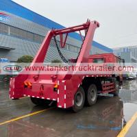 China HOWO 6x4 12cbm Arm Roll Waste Collection Truck for Garbage Container Transport for sale