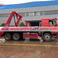 China HOWO 6x4 12cbm Arm Roll Waste Collection Truck for Garbage Container Transport for sale