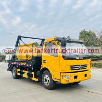 China Dongfeng 4x2 5cbm Arm Roll Garbage Truck for Construction and Municipal Waste Collection for sale