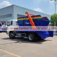 China Dongfeng 4x2 6cbm Arm Lift Garbage Container for Commercial Waste Collection for sale