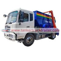 China Dongfeng 4x2 6cbm Arm Lift Garbage Container for Commercial Waste Collection for sale