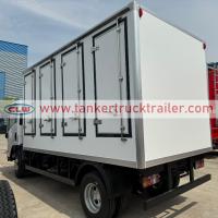 China ISUZU 3 Ton Ice Cream Refrigerated Truck with Refrigeration Unit for sale