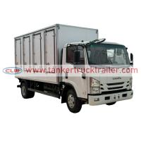 China ISUZU 3 Ton Ice Cream Refrigerated Truck with Refrigeration Unit for sale