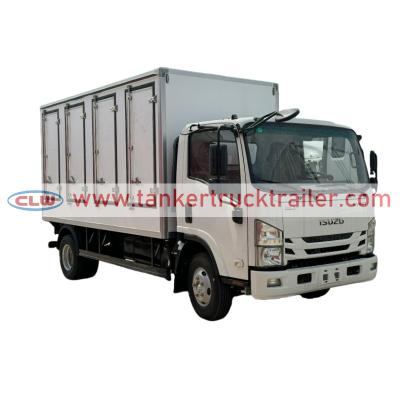 China ISUZU 3 Ton Ice Cream Refrigerated Truck with Refrigeration Unit for sale