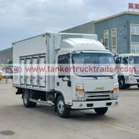 China JAC 3 Ton 4 Tonner Customized Freezer Truck for Ice Cream for sale