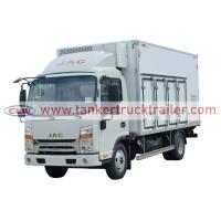 China JAC 3 Ton 4 Tonner Customized Freezer Truck for Ice Cream for sale