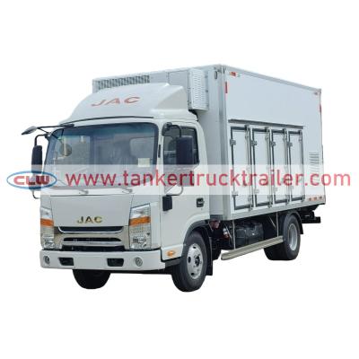 China JAC 3 Ton 4 Tonner Customized Freezer Truck for Ice Cream for sale