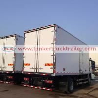 China Shacman L3000 10 Ton 12 Ton 6.8 Meters Reefer Truck for Fresh Meat Vegetables for sale