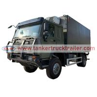 China Sinotruk HOWO 4WD Off Road 10 Ton 12 Ton Refrigerated Truck for Armed Forces for sale