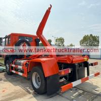 China HOWO 4x2 5CBM 8CBM 220HP Hook Lift Garbage Truck with Hydraulic Loading System for sale
