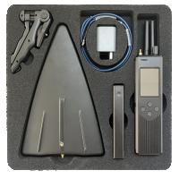 China Direction Finding Handheld Drone Detector for  DJI PARROT AUTEL FIMI YUNEEC HUBSAN Series for sale