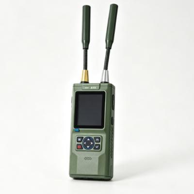 China 100MHz-8000MHz Handheld Drone Signal Detector Device Wide Bands Scanning Linked UAV Jammer for sale